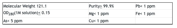 Tris - ULTRA PURE - National Diagnostics